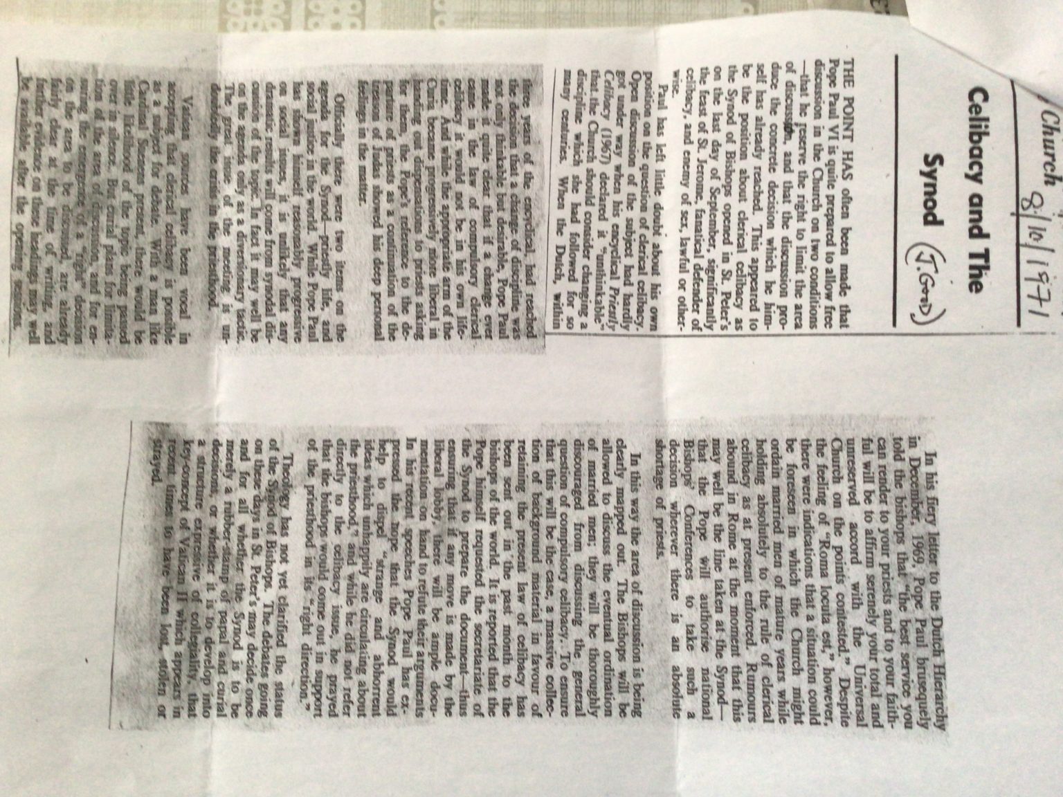 Tony Flannery - priest & writer